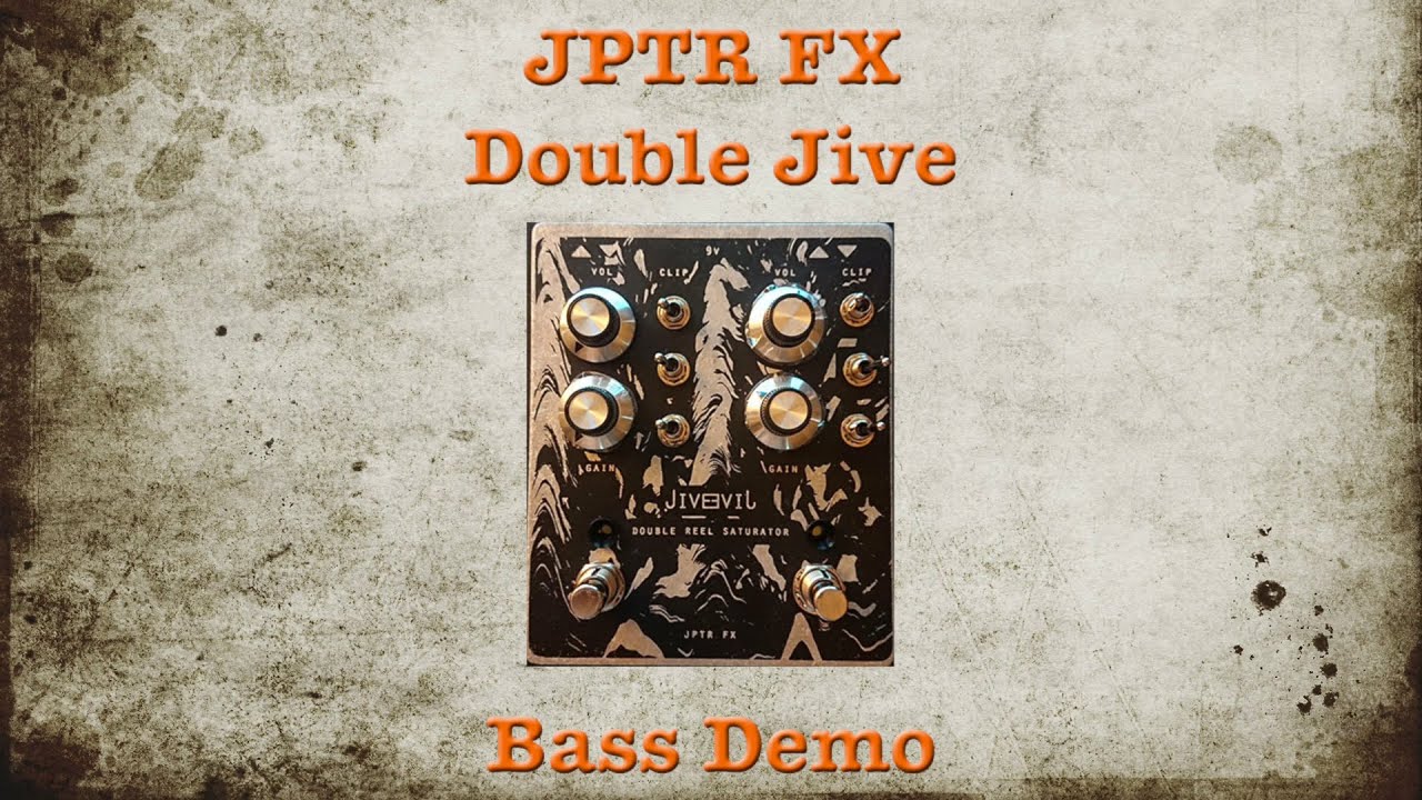 JPTR FX Double Jive - [Bass Demo] - YouTube
