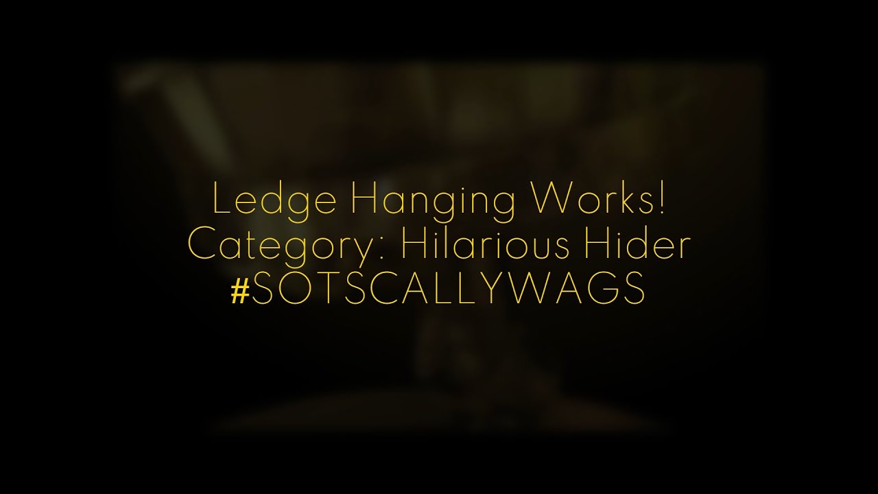 Ledge Hanging WORKS Hilarious Hider #sotscallywags - YouTube