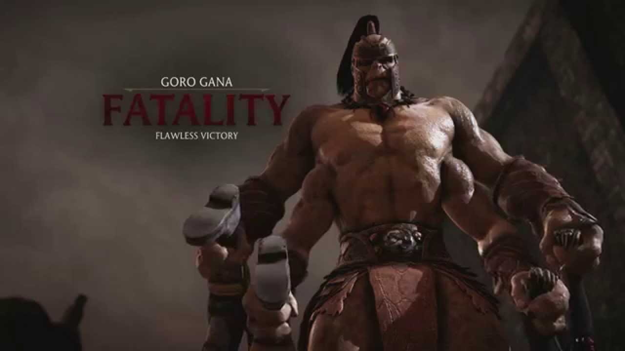 PS4 Mortal Kombat X Goro Fatalities - YouTube