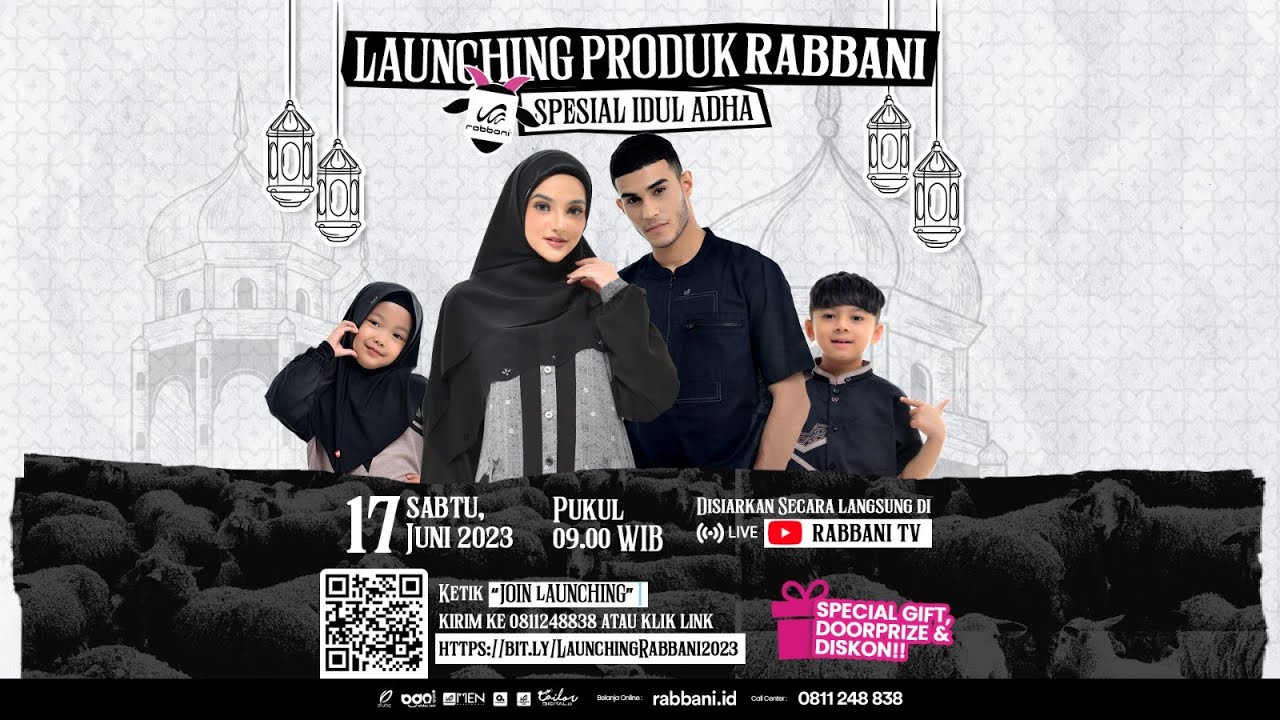 LAUNCHING PRODUK RABBANI BULAN JUNI 2023 EDISI IDUL ADHA ️☪️ - YouTube