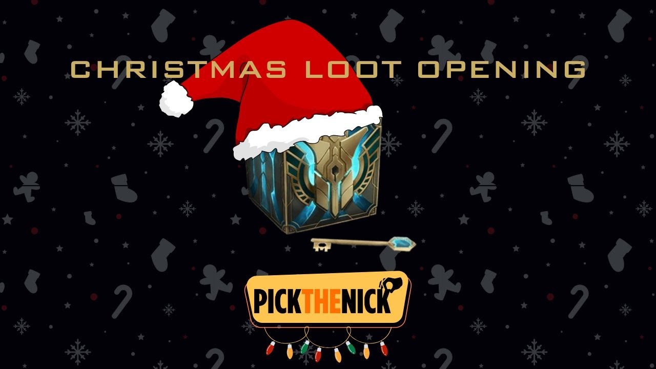 Small Christmas Loot Opening #leagueoflegends - YouTube