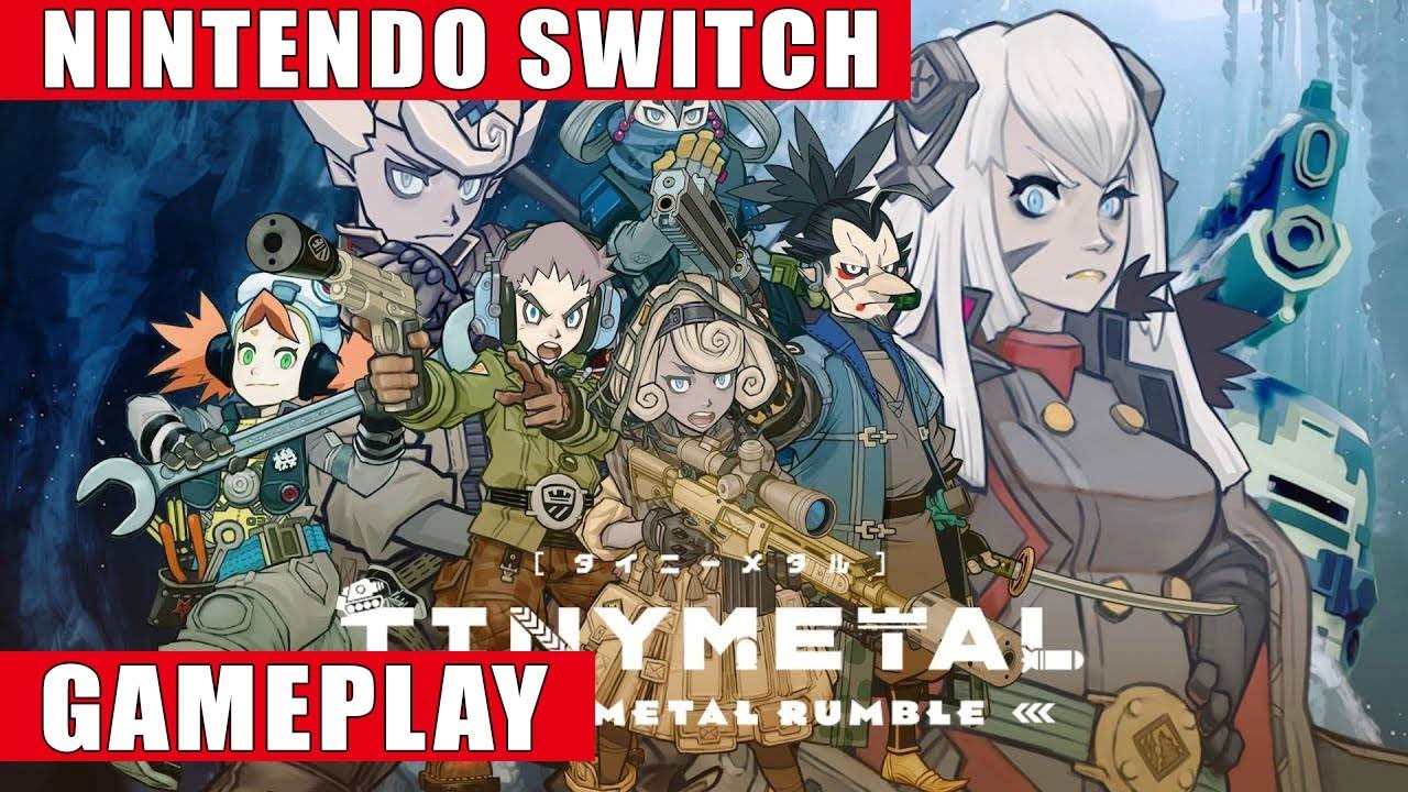 Tiny Metal: Full Metal Rumble Nintendo Switch Gameplay - YouTube
