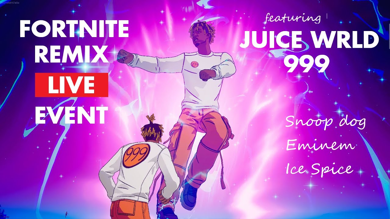 Juice Wrld Fortnite Remix Live Event - YouTube