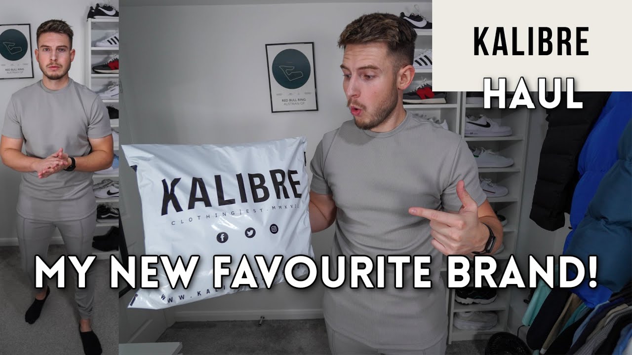 I've Found The BEST Menswear Brand! HUGE KALIBRE Clothing Haul & Try-On ...