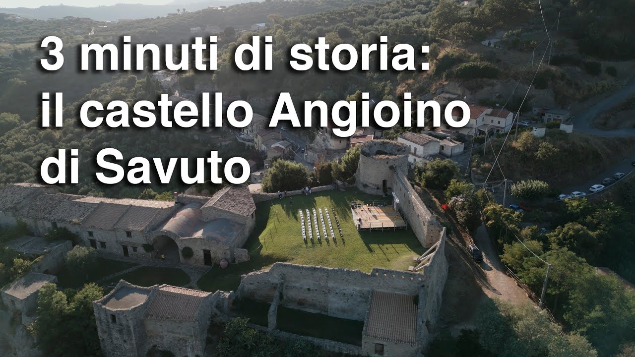 3 MDS 3 minuti di storia Il castello Angioino di Savuto - YouTube