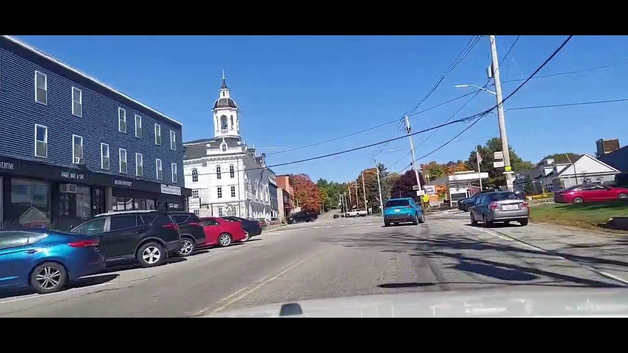 Beautiful scenic viewing through North Ma.in ATHOL town - YouTube