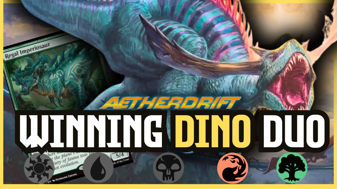 🔴🟢Aetherdrift Is What Dinosaurs NEEDED! | MTG Arena Standard - YouTube