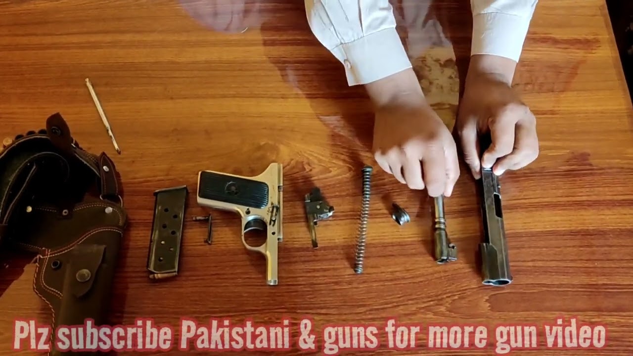 TT 30 bor pistol disassembling and assembly by Pakistani and guns ...