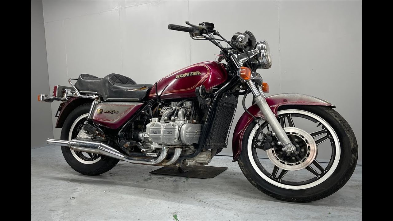 【販売車両紹介】ホンダ GL1100 SC02 ゴールドウイング 佐賀武雄 Garage-J イオ - YouTube