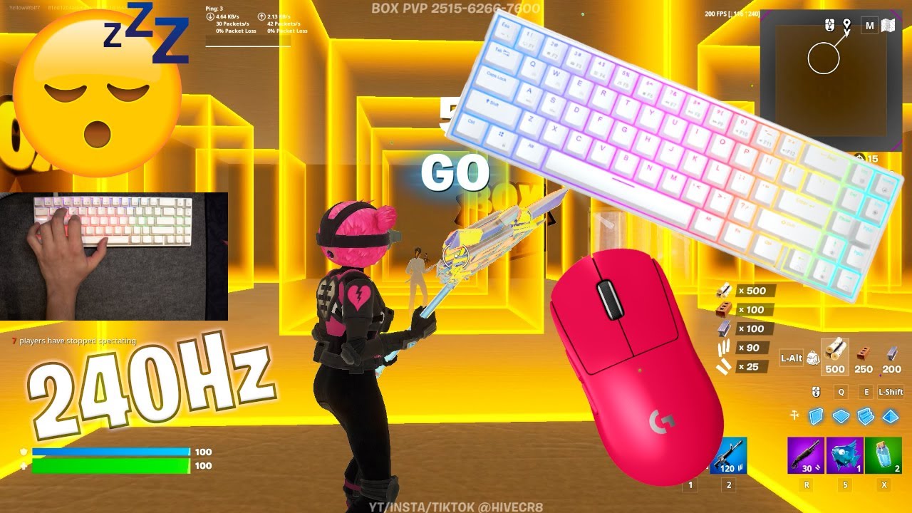 RK71 ASMR 😴 Box Fight Gameplay 📦 Fortnite 240 FPS 🏆 - YouTube