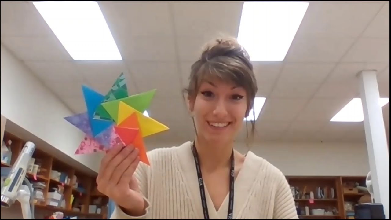 Origami Color Wheel! - YouTube