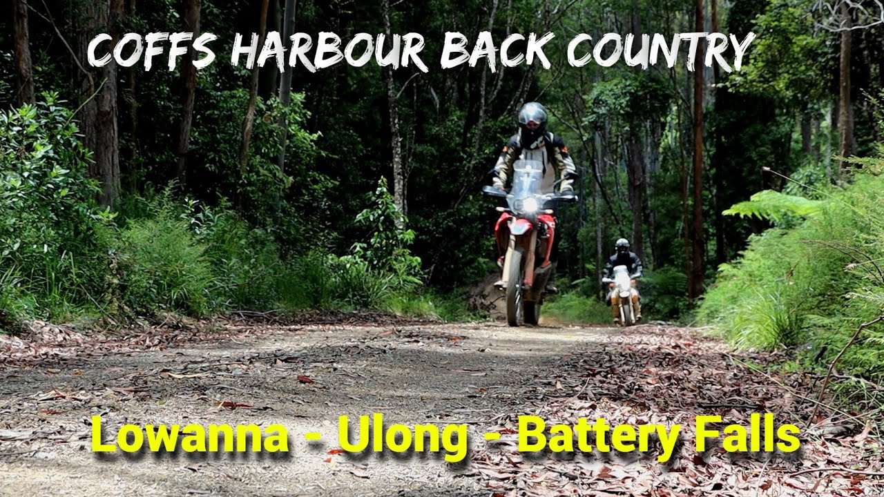 Coffs Loop Ride- Coramba - Lowanna - Ulong - Battery Falls - YouTube