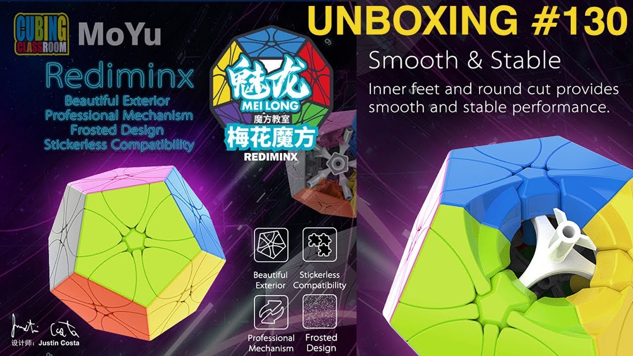 Unboxing №130 MoYu MeiLong Rediminx - YouTube
