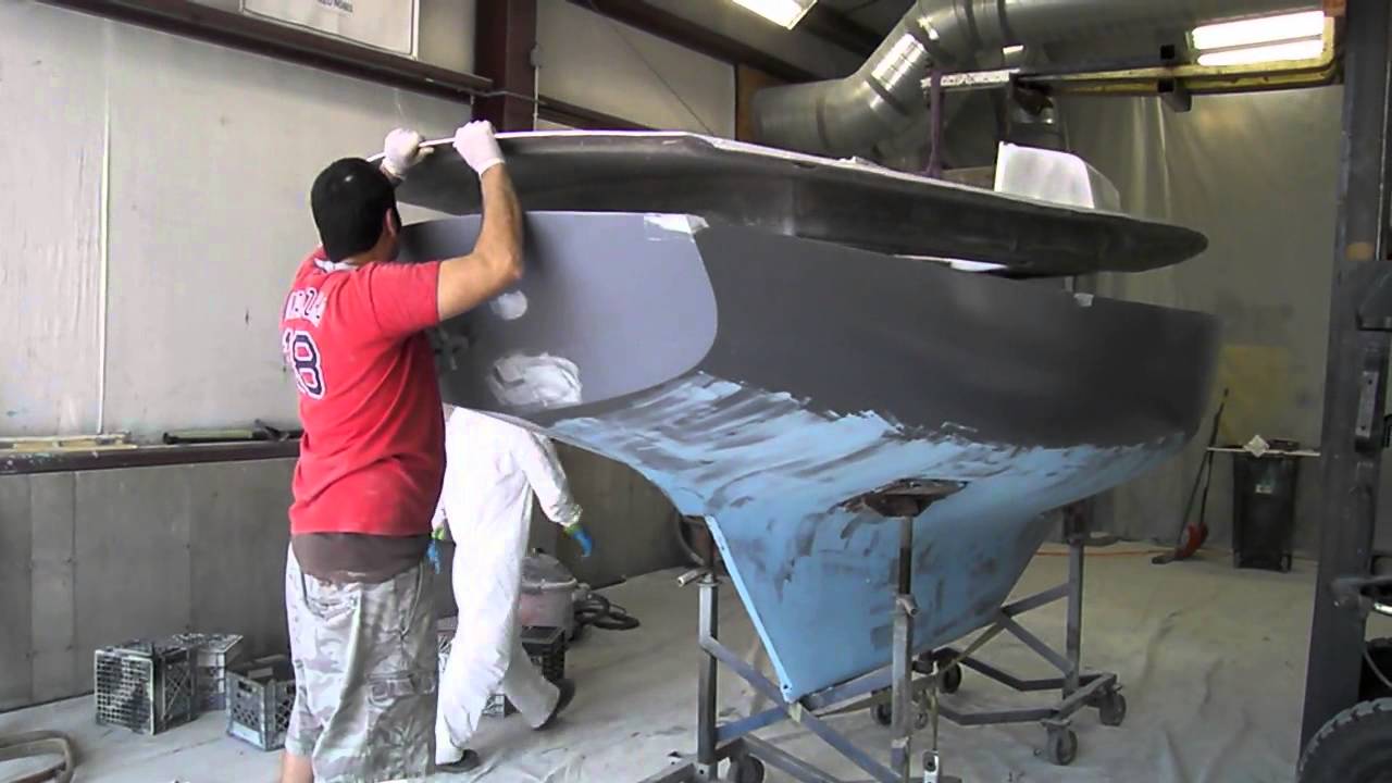 1973 Cape Dory Hull to Deck Lid 1 - YouTube