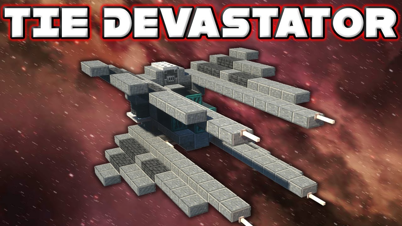 Minecraft Tutorial Star Wars How To Make A TIE Devastator YouTube minecraft-tutorial-star-wars-how-to-make-a-tie-devastator-youtube