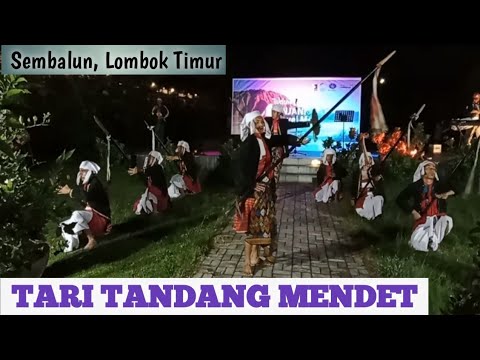 Tarian Tandang Mendet Khas Sembalun, Lombok Timur - YouTube