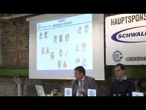 Neuer VfL-Kader 2014/15 - Pressekonferenz