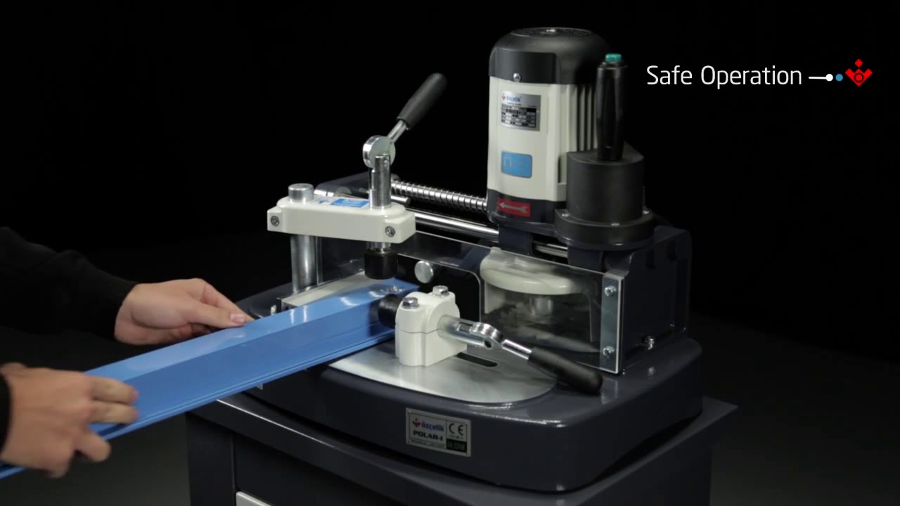 Ozcelik POLAR I Portable End Milling Machine - YouTube