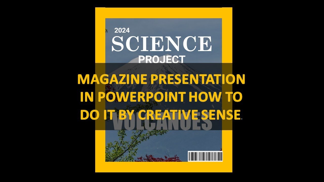 MAGAZINE presentation in POWERPOINT How to do it by Creative sense ...
