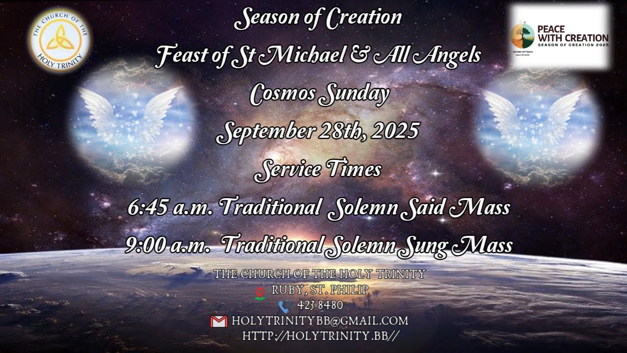 The Feast of St Michael and All Angels Cosmos Sunday Year C Traditional ...