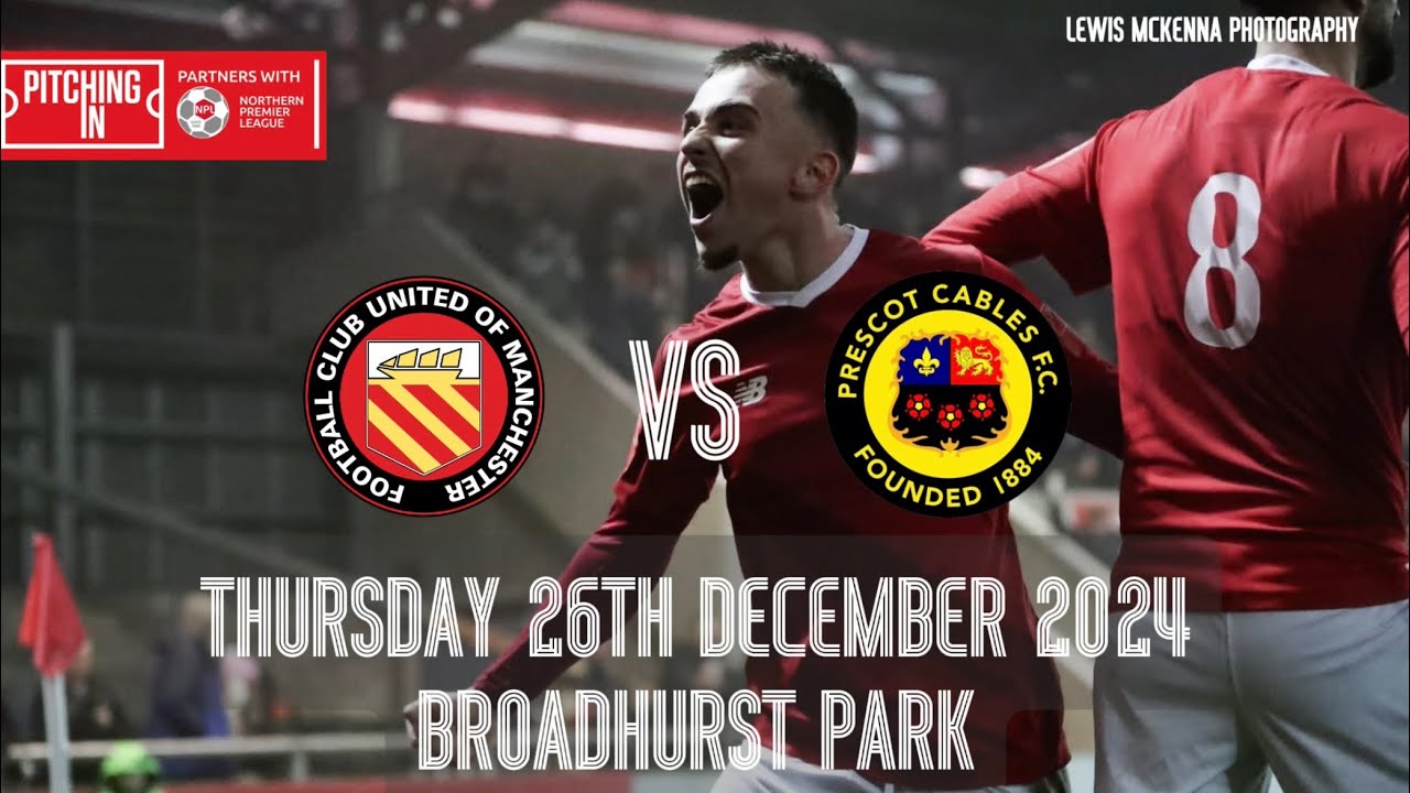 FC United 4 - 0 Prescot Cables: Highlights and Mark Beesley Post-Match ...