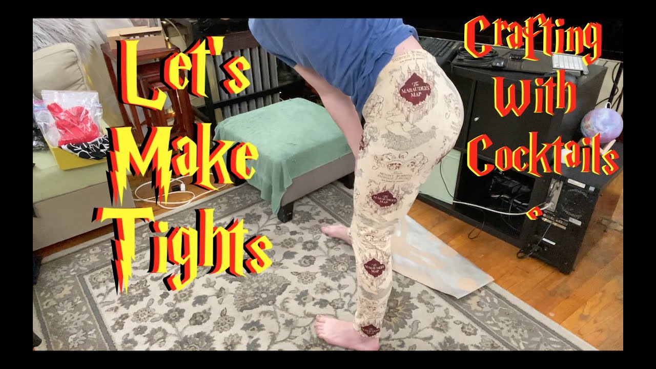 Easy DIY Tights - Crafting With Cocktails (4.34) - YouTube