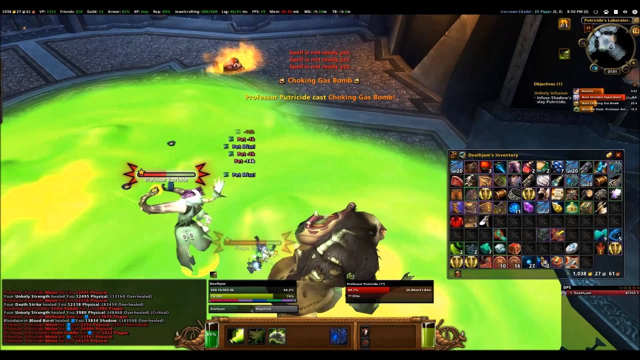 [Shadowmourne Questline] Unholy Infusion (90 DK Solo) - YouTube