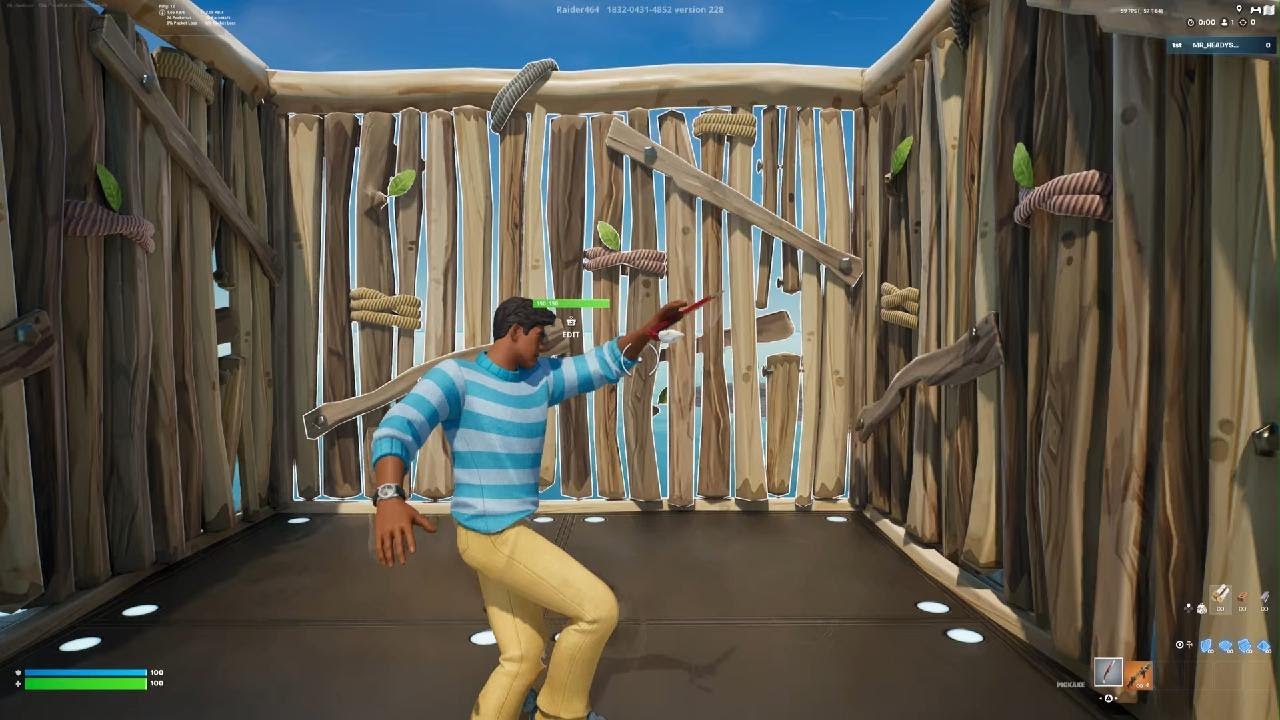 Fortnite LUCKY DAGGER Pickaxe (ingame) - YouTube