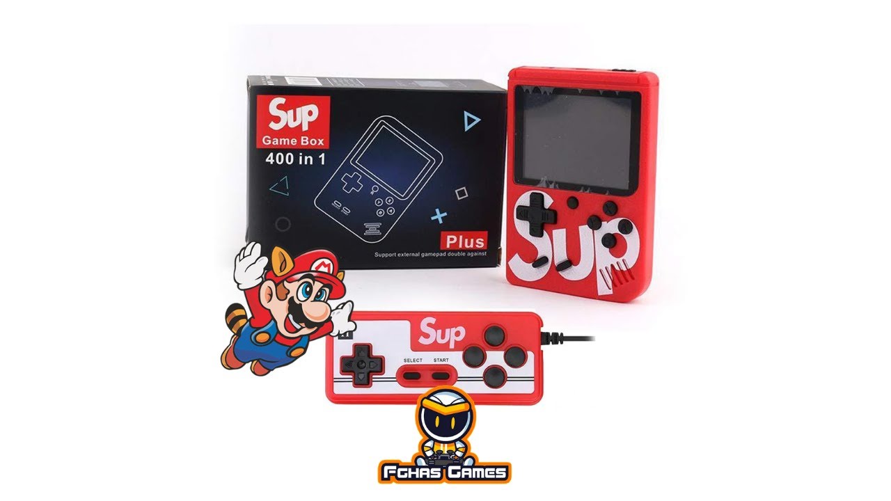 Mini Consola SUP Retro | 400 Juegos | 2 jugadores - YouTube