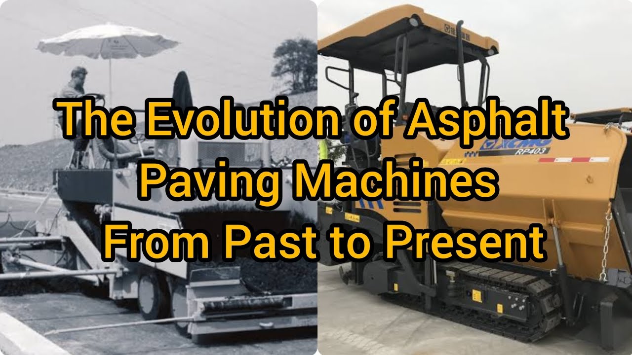 The Evolution of Asphalt Paving Construction professionals - YouTube