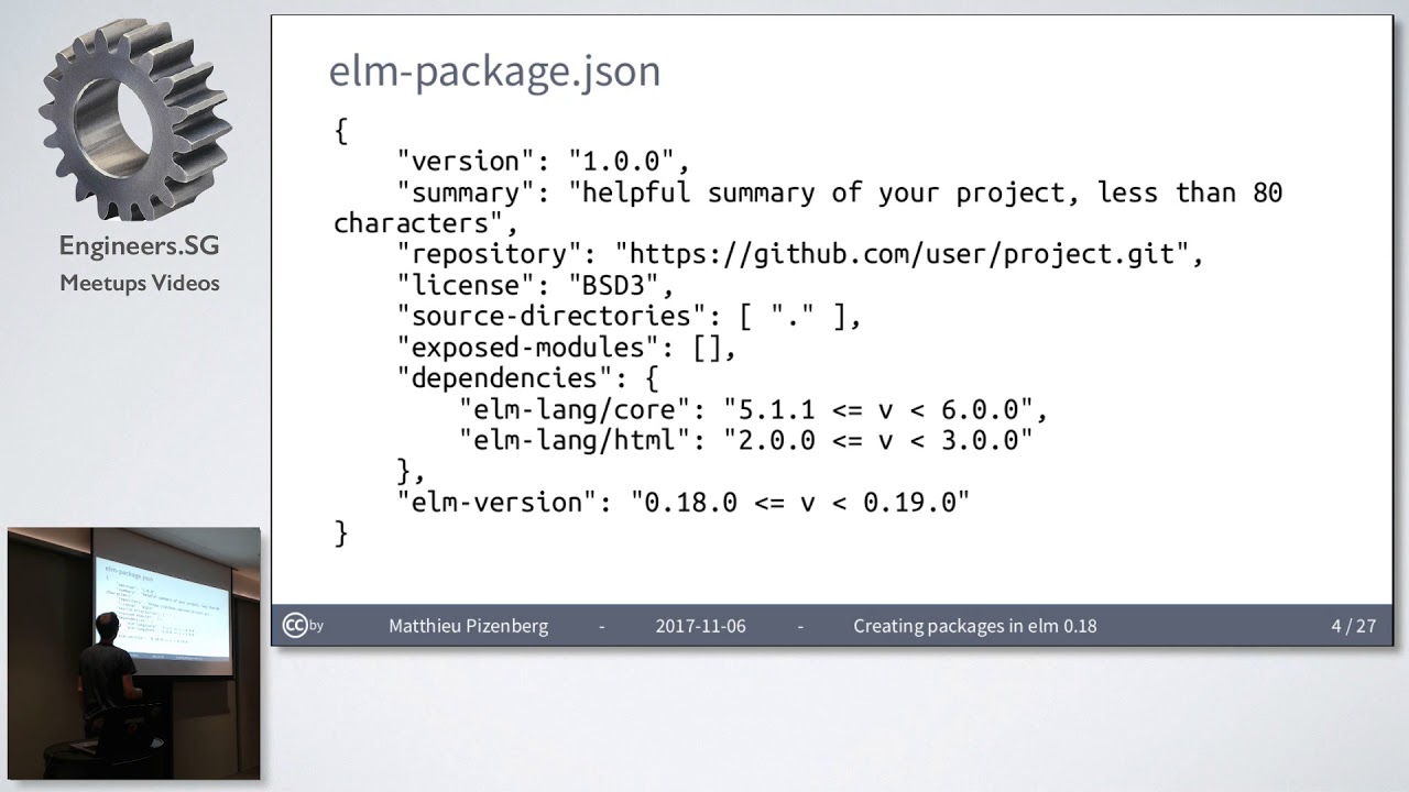 Designing Elm Packages, Steps and Caveats - Elm Singapore - YouTube