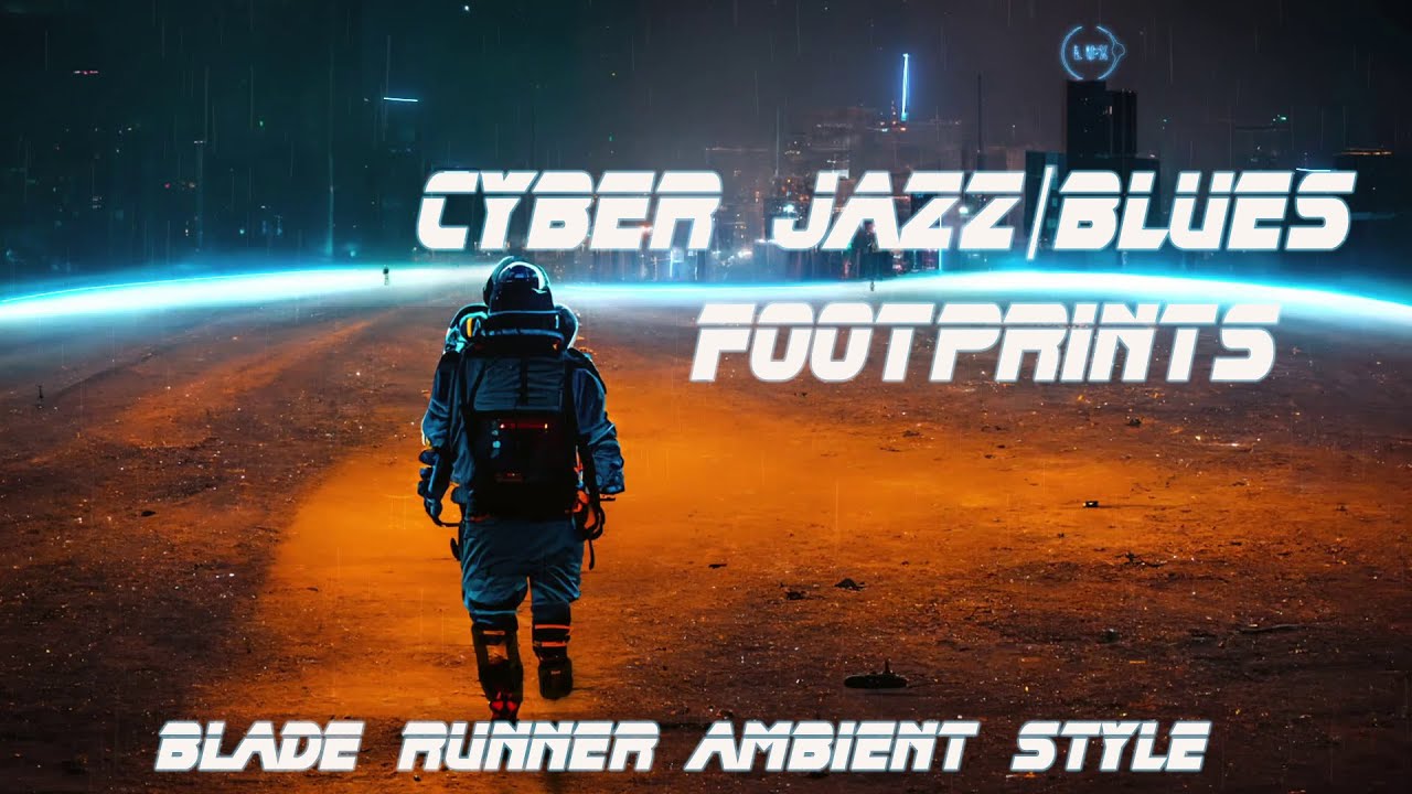 Cyber Jazz/Blues Ambient Music with Blade Runner Vibes + Footprints