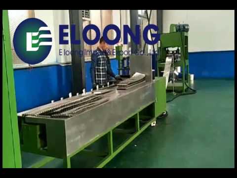 How to produce metal structured packing - YouTube