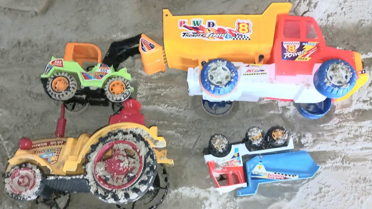 Jcb ka video!tractor ka video!dumper gari ka video@toys - YouTube