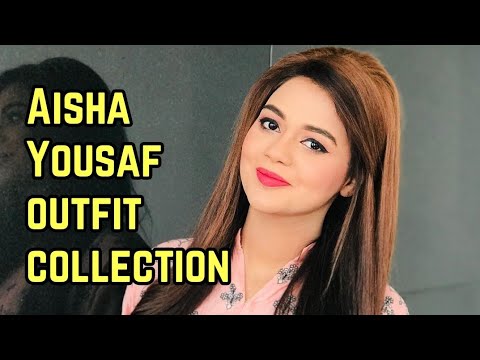 Aisha Yousaf Outfit Dresses Collection photoshoot Makeup - YouTube