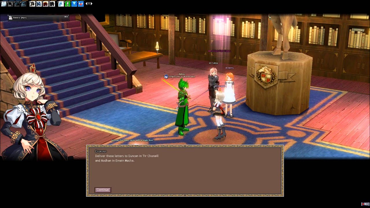 Mabinogi G16 Mainstream: Morrighan returns for Shakespeare - YouTube
