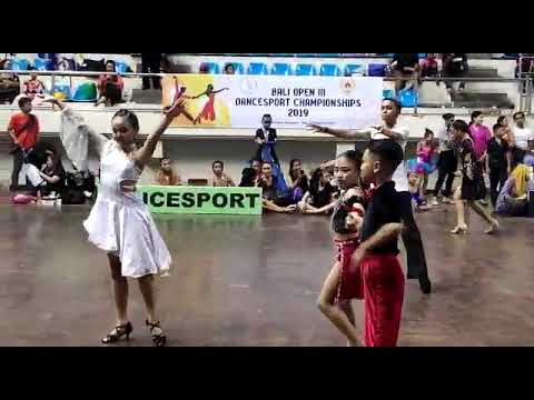 Bali Open DanceSport 2019(FFA Samba) Juara 1😍 - YouTube