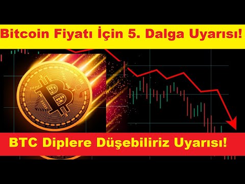 Bitcoin Fiyatı İçin 5. Dalga Uyarısı! BTC Diplere Düşebiliriz Uyarısı!