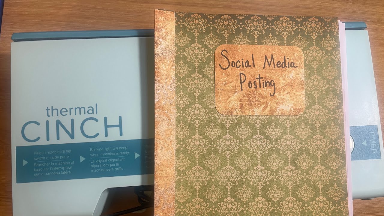 I Messed Up BUT Didn't Give Up!/ We R Memory Makers Thermal Cinch ...