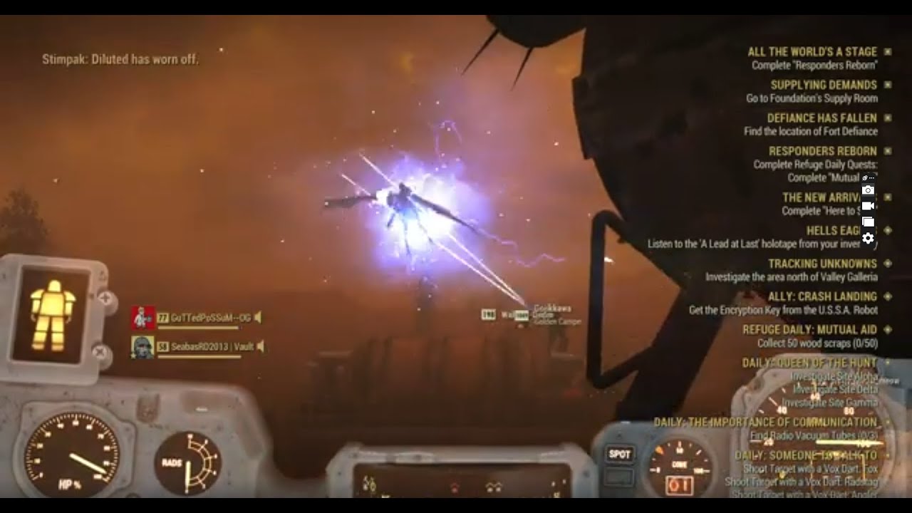 Fallout 76 -L80 LEGENDARY Scorch Beast Queen TAKE DOWN - YouTube