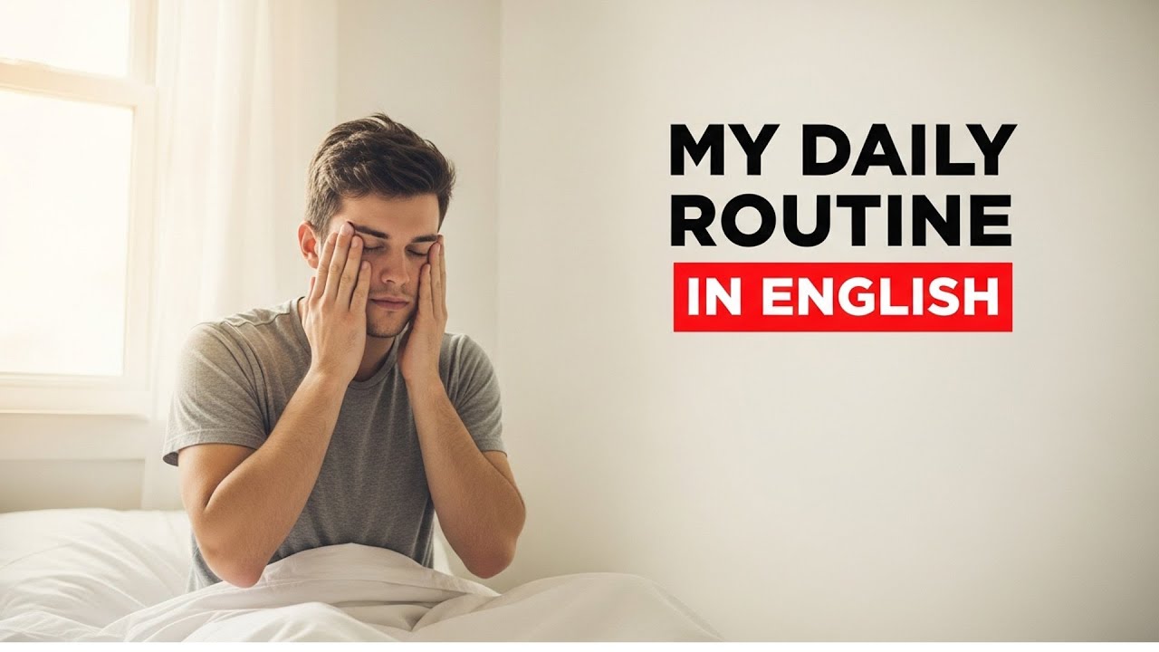 My Daily Routine In English | Learn English With Podcast | - YouTube