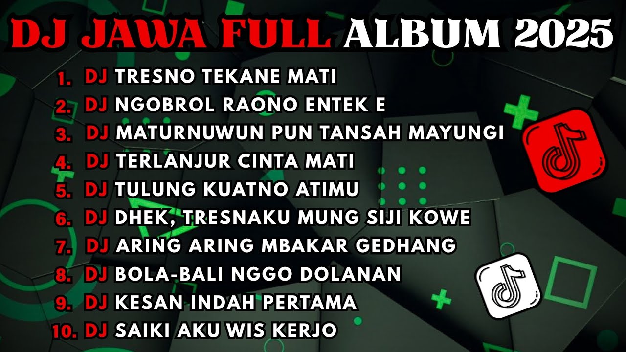 DJ JAWA FULL ALBUM FULL BASS TERBARU 2025 DJ VIRAL - YouTube