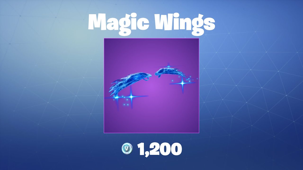 Magic Wings | Fortnite Glider - YouTube