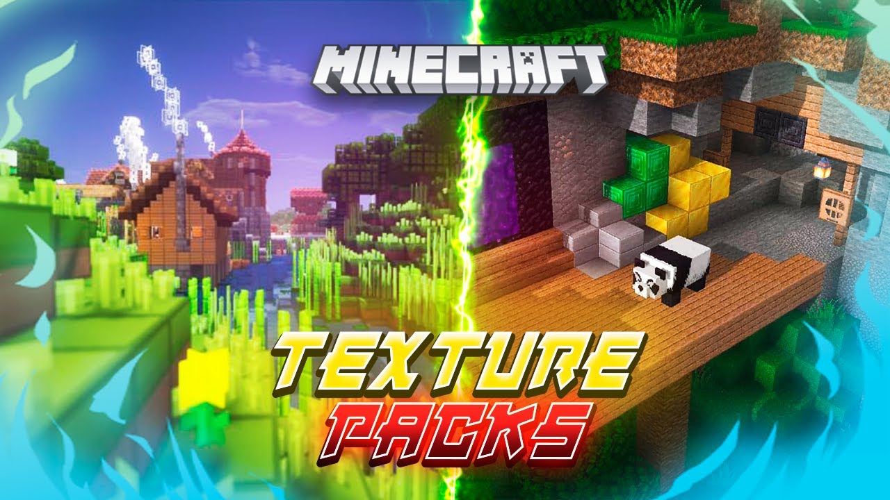 😱 LOS MEJORES TEXTURE PACKS PARA MCPE // TheGrizzly 😵 - YouTube