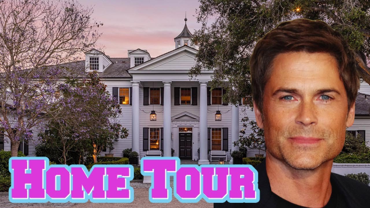 Inside Rob Lowe's Montecito $45.5 Million Home - YouTube