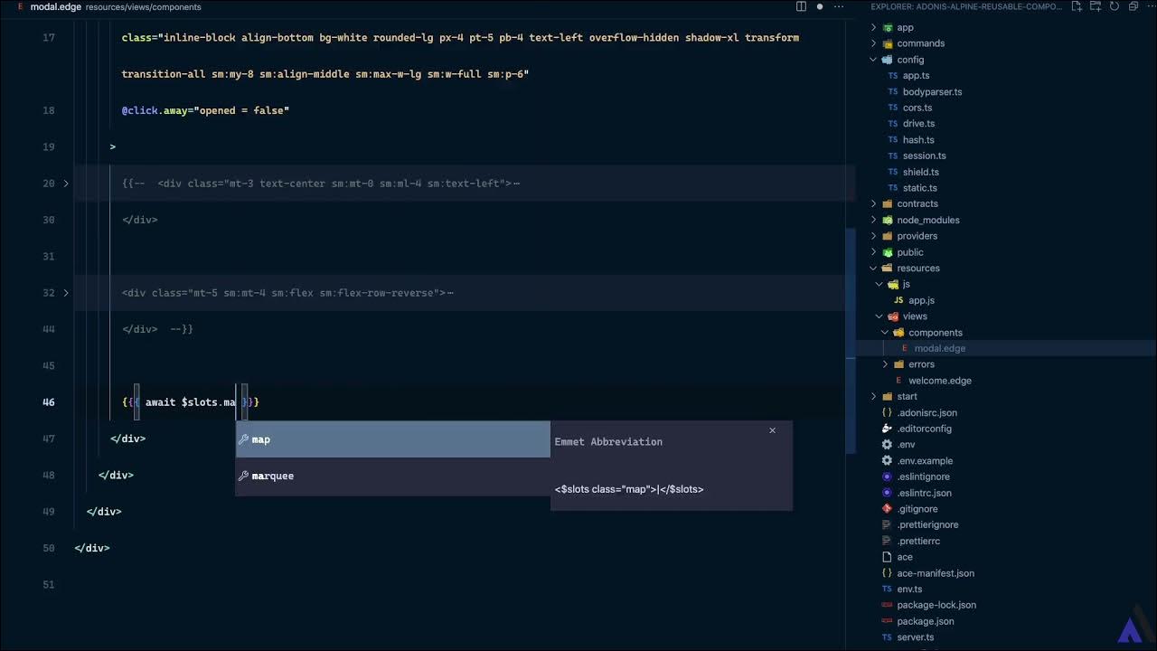 Reusable Edge components with Alpine.js #2 - Modal component - YouTube