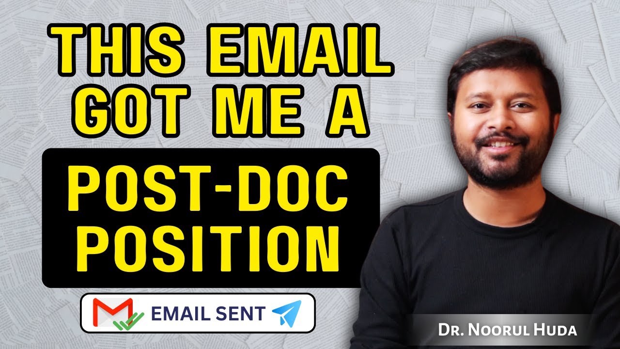 The Email Strategy That Got Me Multiple Postdoc Offers | All 'Bout ...