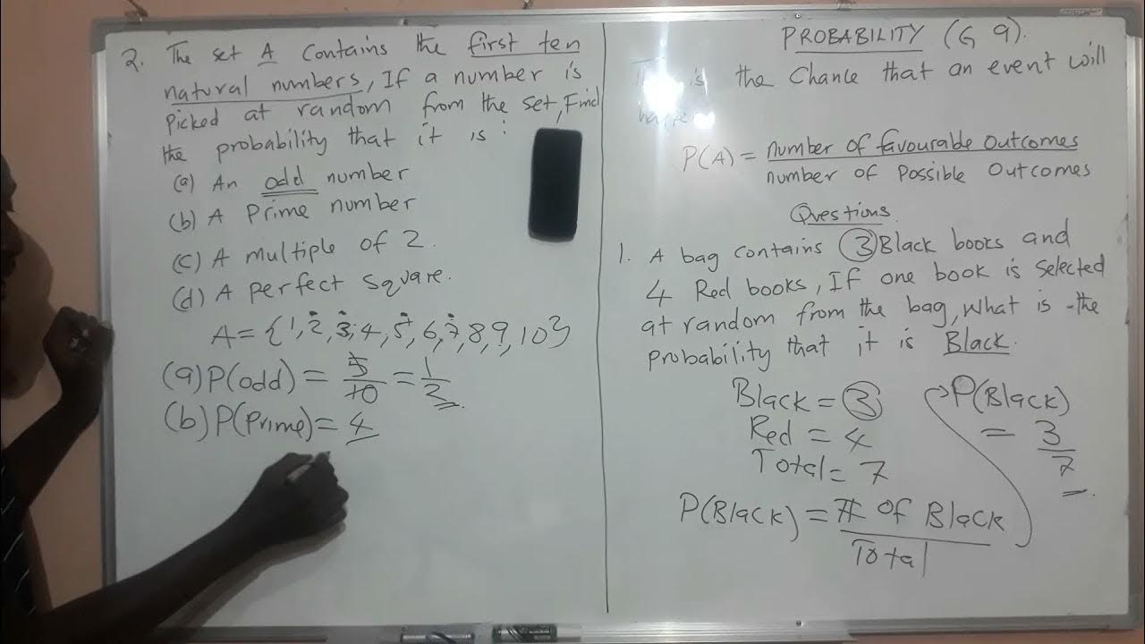 Probability (Grade 8 and 9) - YouTube