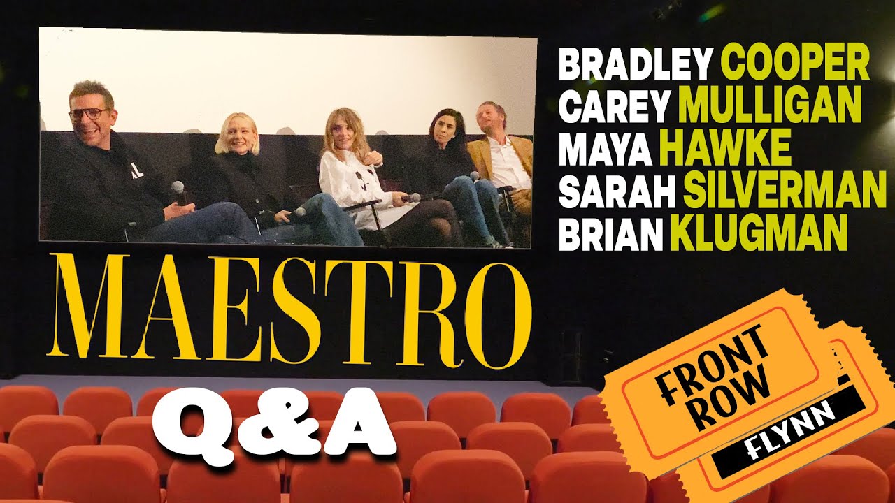 MAESTRO w/ Bradley Cooper, Carey Mulligan, Maya Hawke, Sarah Silverman ...