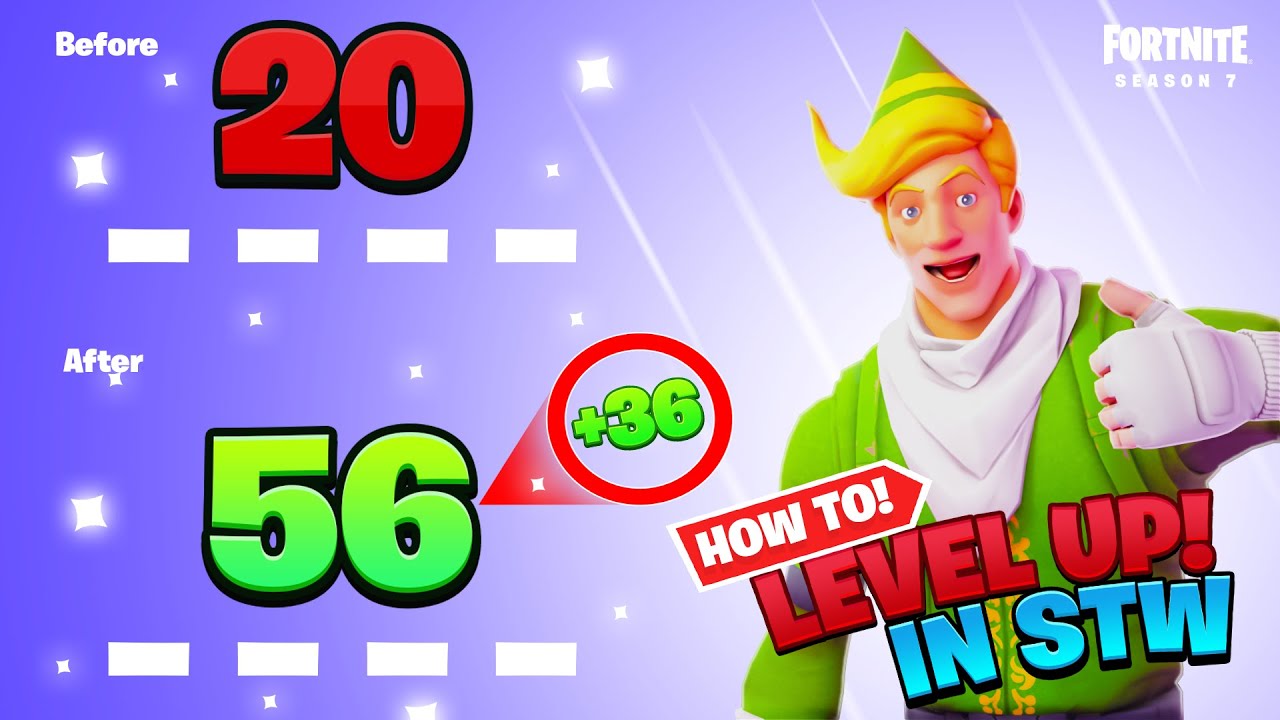 How to Increase Power Level in Save The World - YouTube
